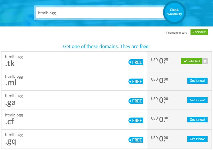 Как подключить на GitHub бесплатный домен Freenom
